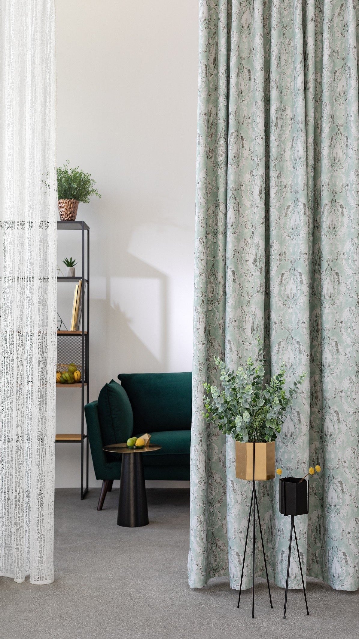 Samoa turquoise custom made curtains – Scarlet's Way Australia